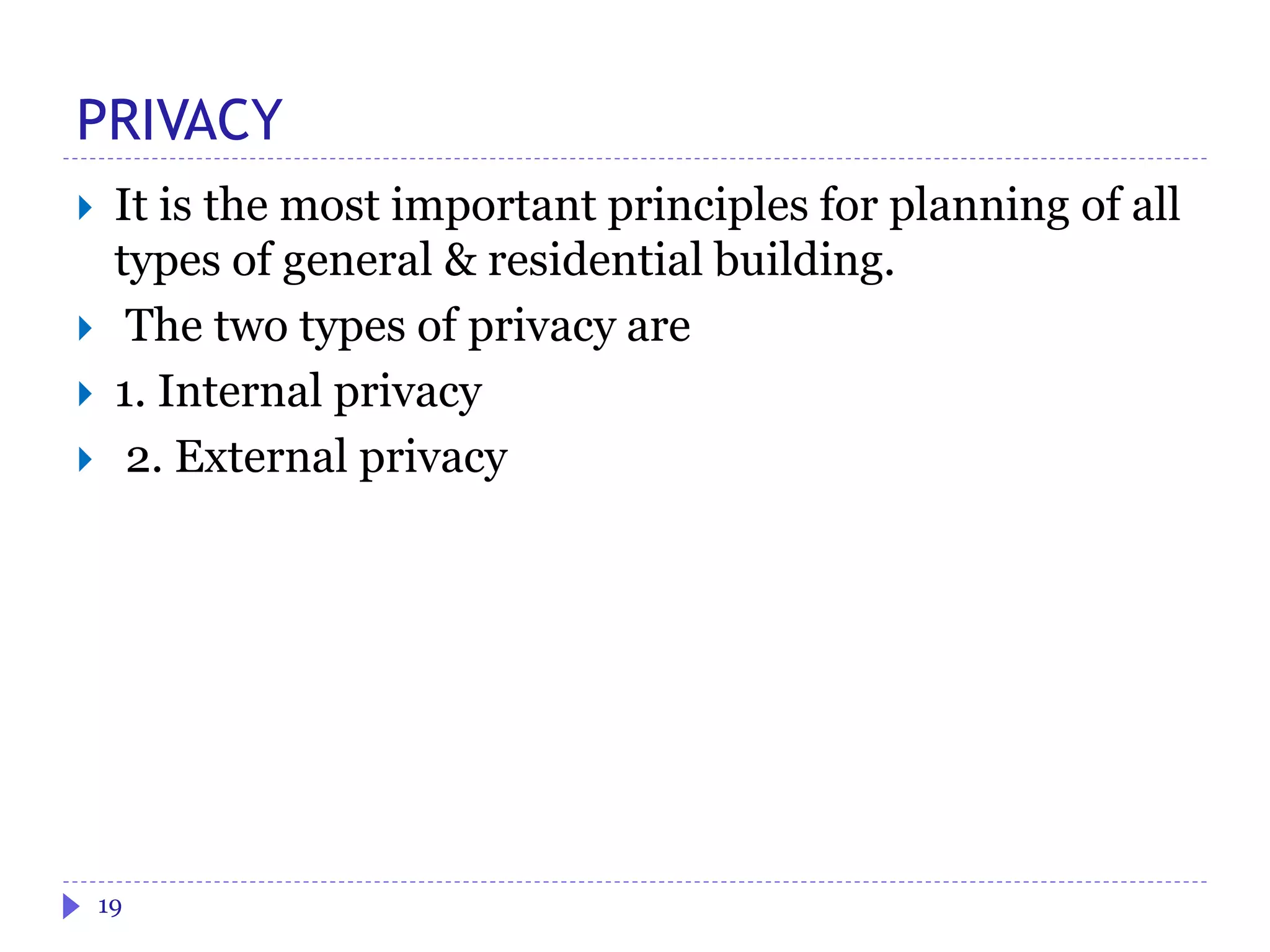 Functional planning of a residential building | PPTX