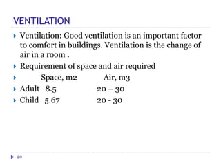 Functional planning of a residential building | PPTX