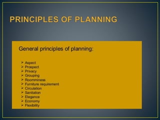 Functional planning of building | PPTX