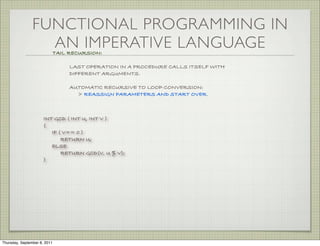 Functional programming | PPT