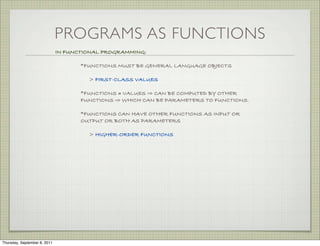Functional programming | PPT