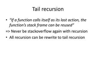 Functional programming | PPTX