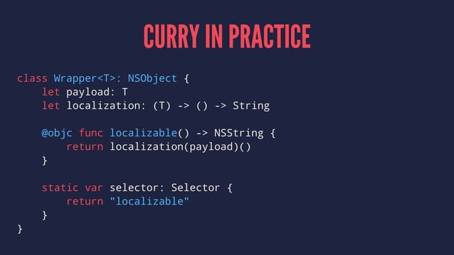 Functional programming in Swift | PPT