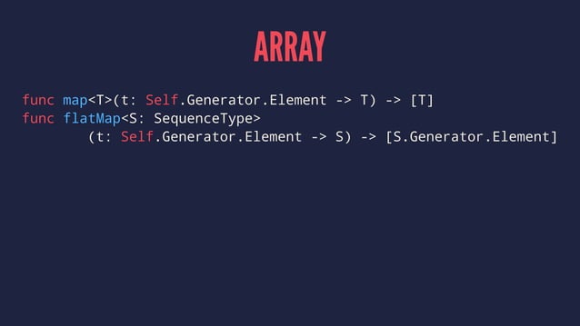 Functional programming in Swift | PPT