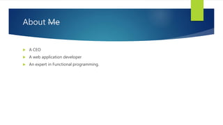 Functional programming | PPT