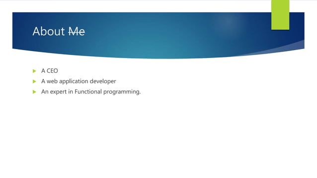 Functional programming | PPT