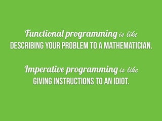 Functional programming with Xtend | PDF