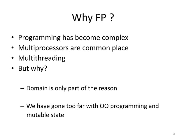 Functional programming and ruby in functional style | PPT