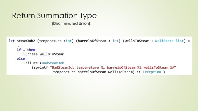 Functional programming for production quality code | PPT