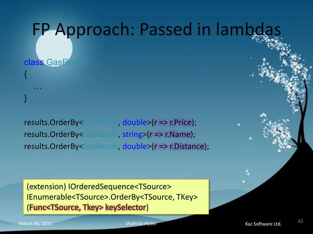 Functional Programming Fundamentals | PPT