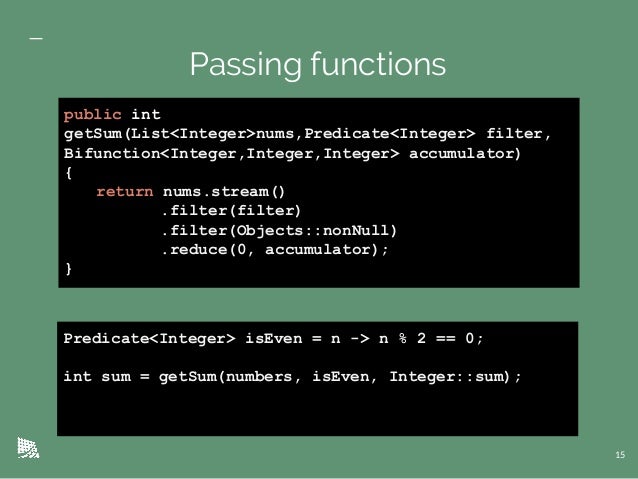 Functional Programming in Java - Code for Maintainability