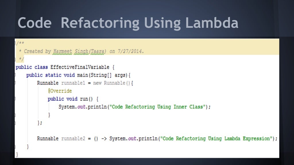 Functional Programming In Java 8 By Harmeet Singh Functional Programming In Java 8 By Harmeet Singh