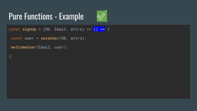 Functional programming in javascript | PPT