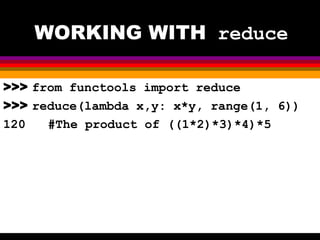 Functional programming in python | PPT