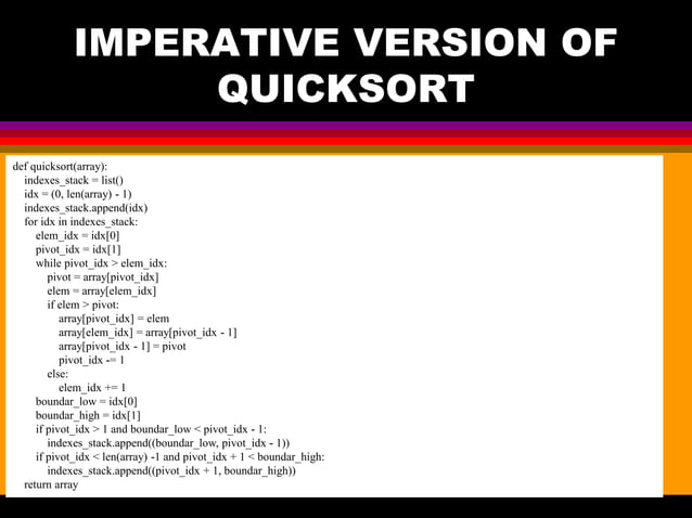 Functional Programming In Python Ppt 4025
