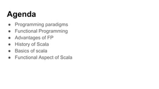 Functional programming in Scala | PPT