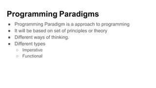 Functional programming in Scala | PPT