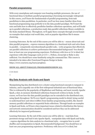 Functional programming in scala coursera