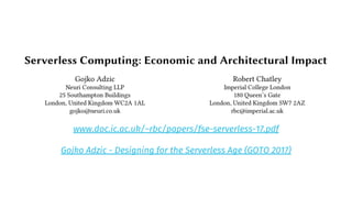 Functional Programming in Serverless World | PPT