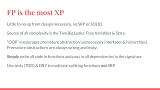 Functional programming is the most extreme programming | PPT