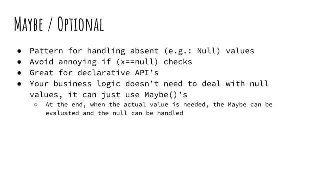 Functional Programming Principles & Patterns | PPT Functional Programming Principles & Patterns | PPT