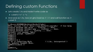 Functional programming seminar (haskell) | PPT
