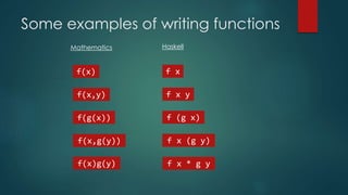 Functional programming seminar (haskell) | PPT