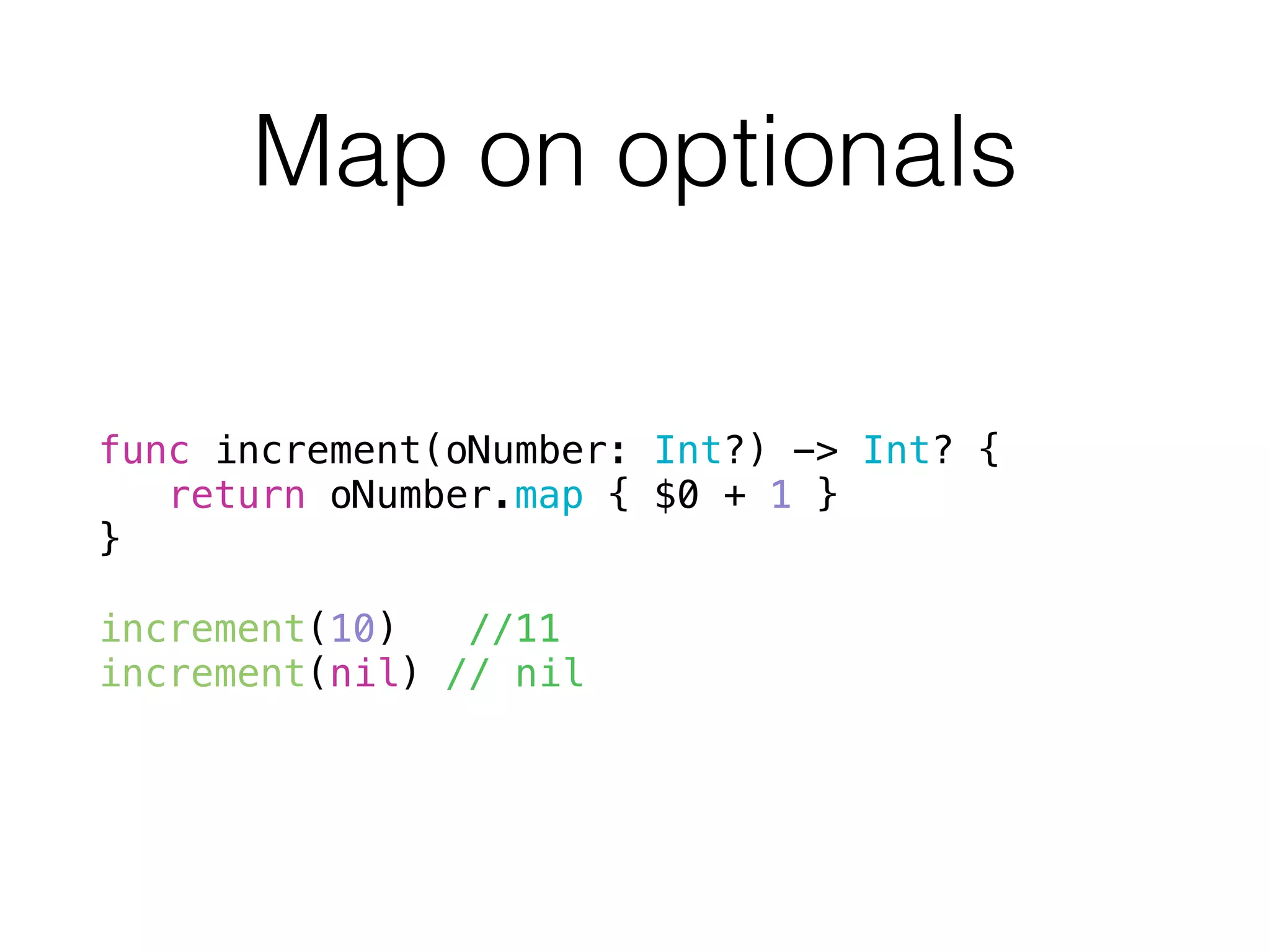 Map, Reduce and Filter in Swift | PPT
