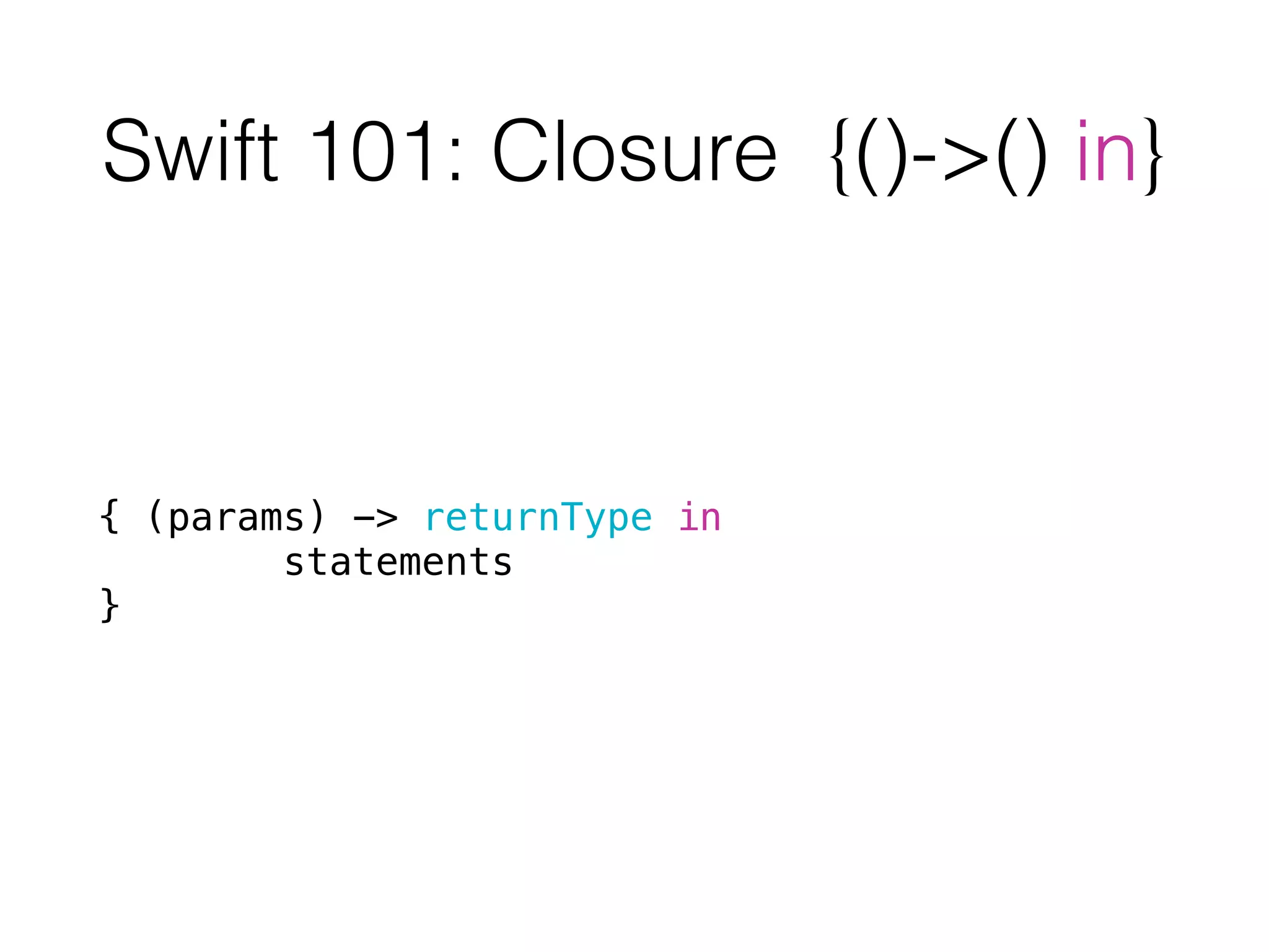 Map, Reduce and Filter in Swift | PPT