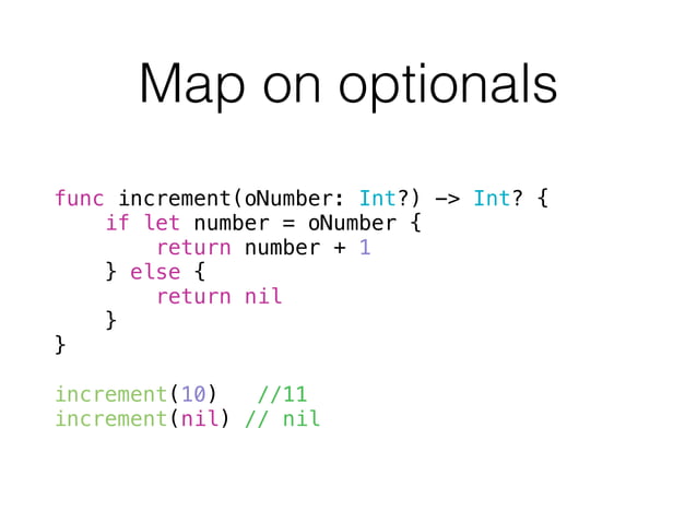 Map, Reduce and Filter in Swift | PPT