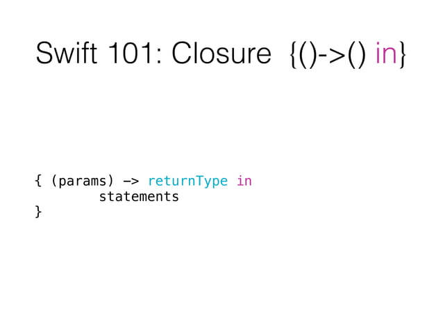 Map, Reduce and Filter in Swift | PPT