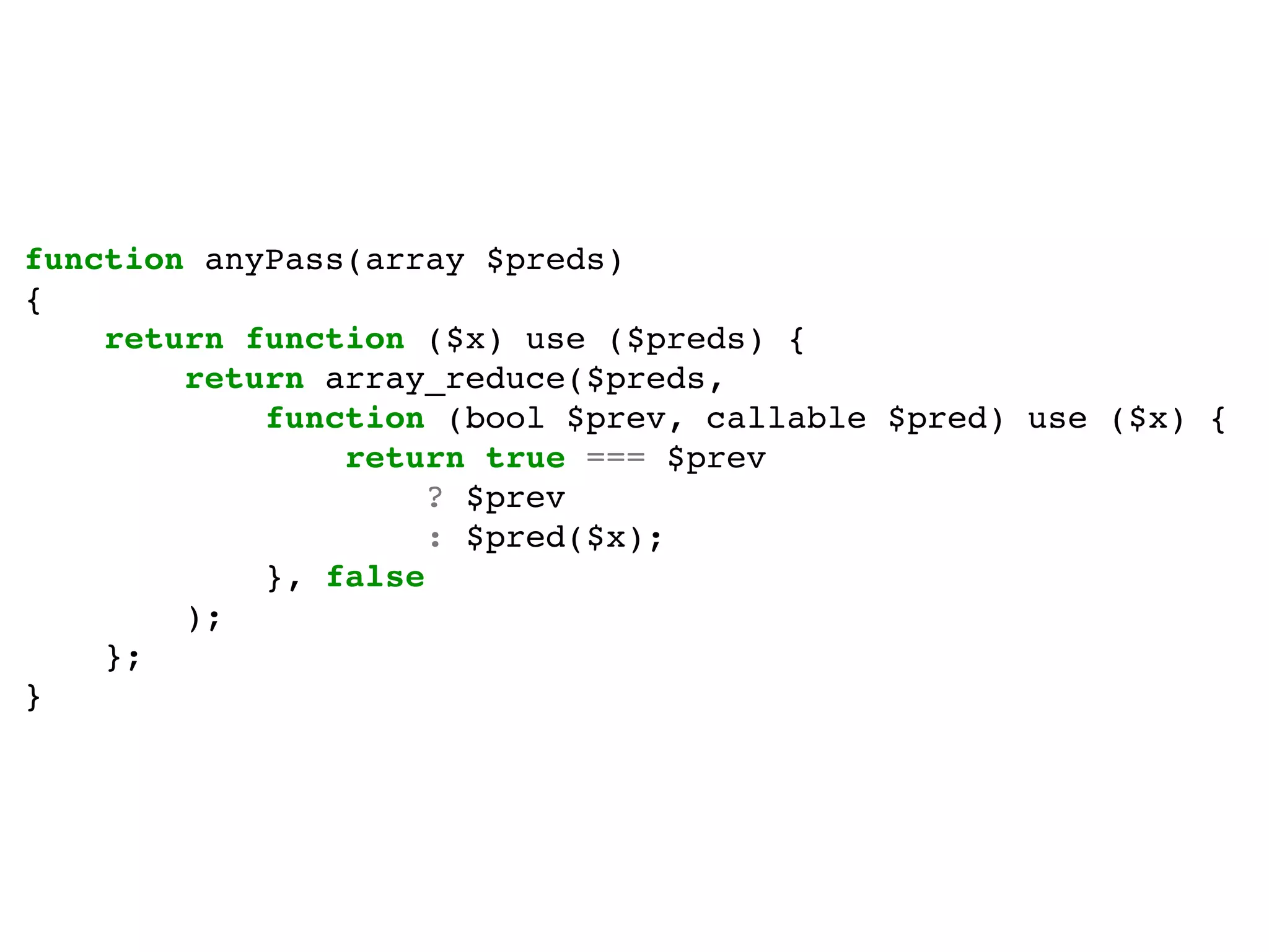 Functional programming with php7 | PPT