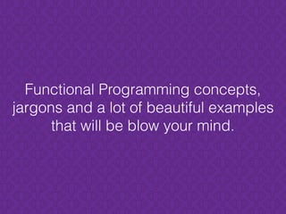 Functional programming with php7 | PPT
