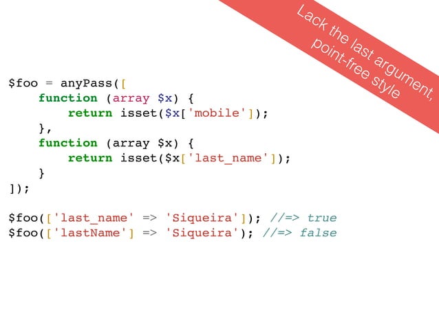 Functional programming with php7 | PPT