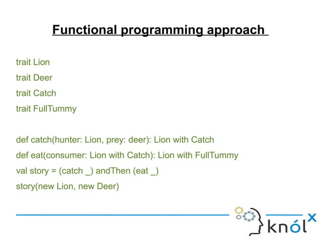 Functional programming with Scala | ODP
