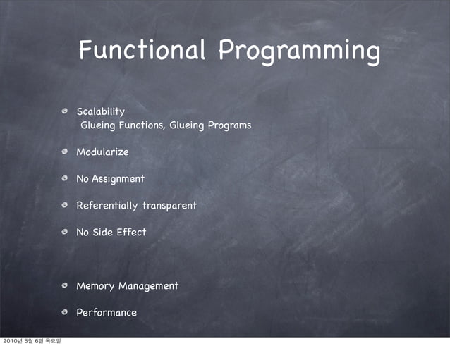 Functional progrmming with scala | PPT