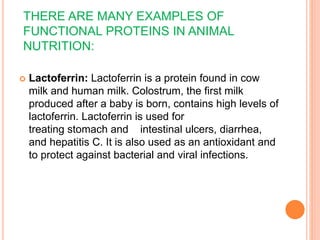Functional proteins 2 (1) (1) | PPT