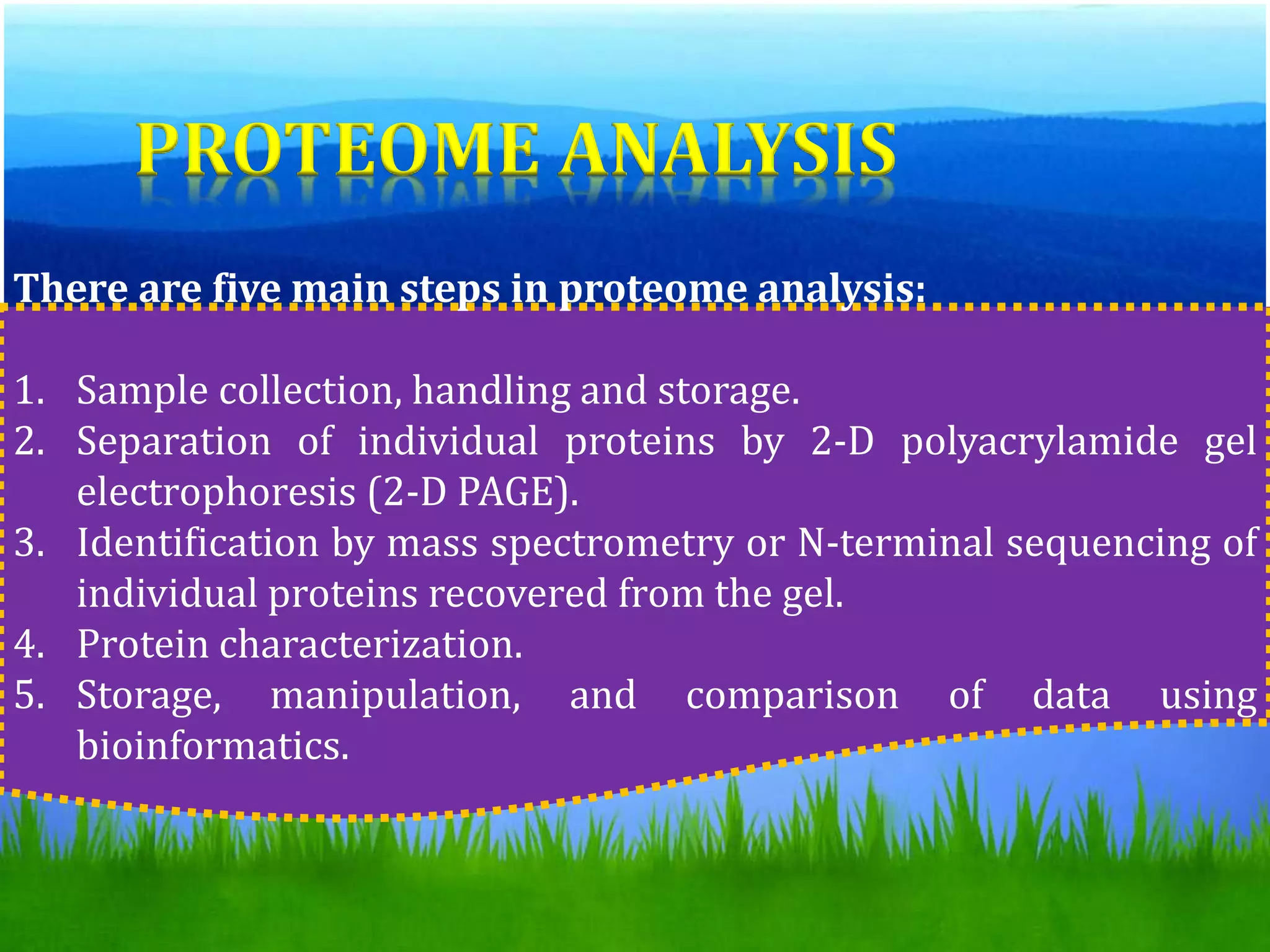 Functional proteomics, methods and tools | PPTX