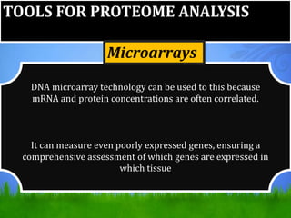 Functional proteomics, methods and tools | PPTX