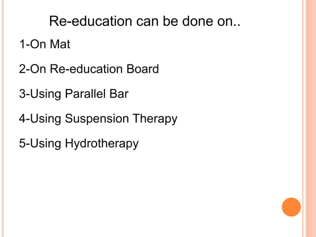 Functional re education | PPTX | First Aid | Injuries