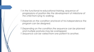 Functional re education - copy | POT
