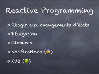 Functional Reactive Programming avec RxSwift | PPT