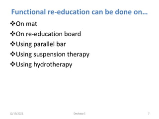 Functional Re education1.ppt