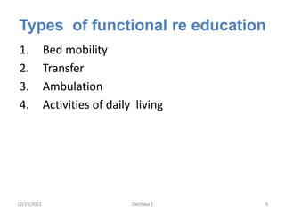 Functional Re education1.ppt