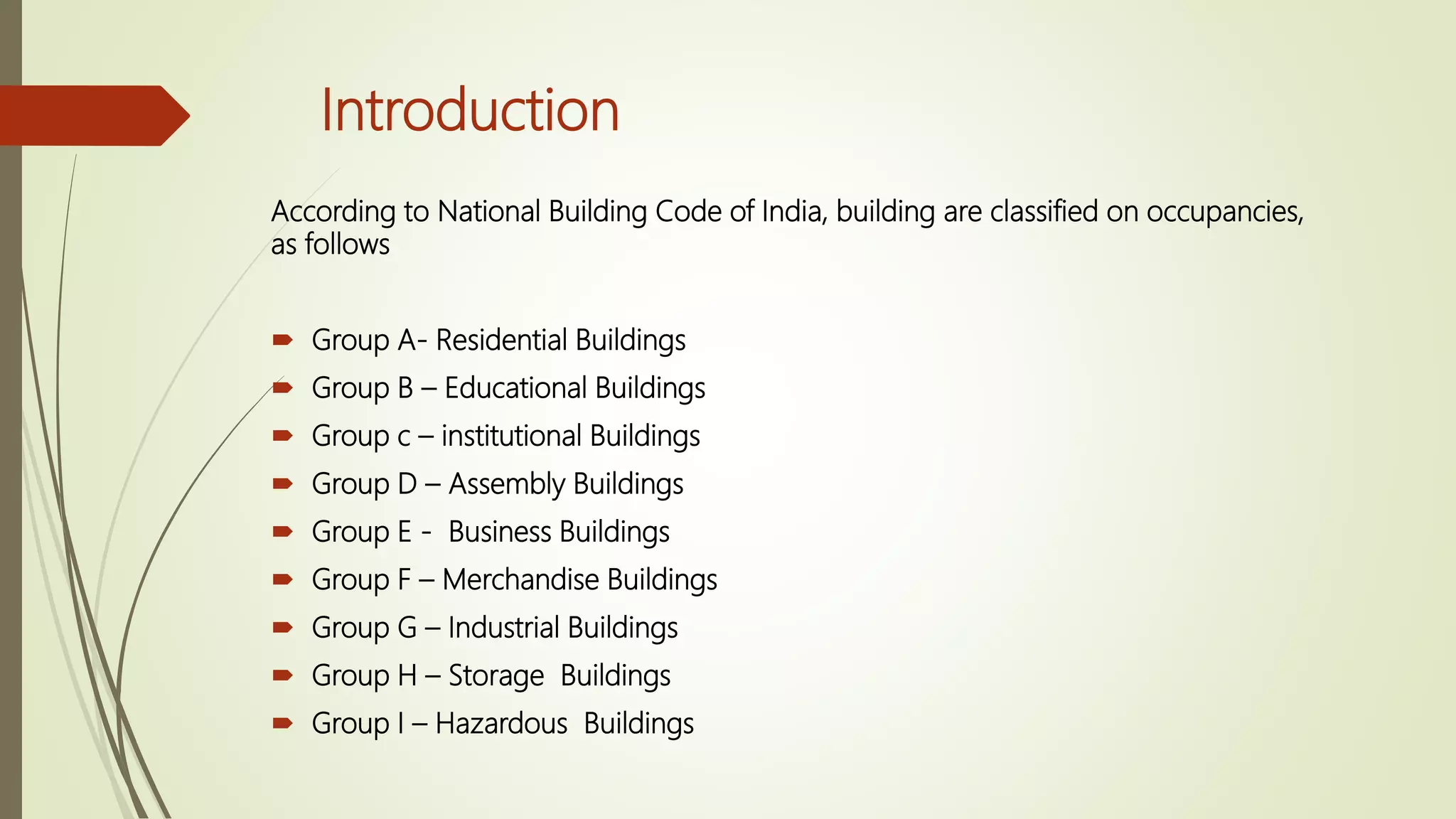 Functional requirements of public buildings | PPTX