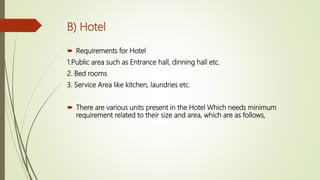 Functional requirements of public buildings | PPTX