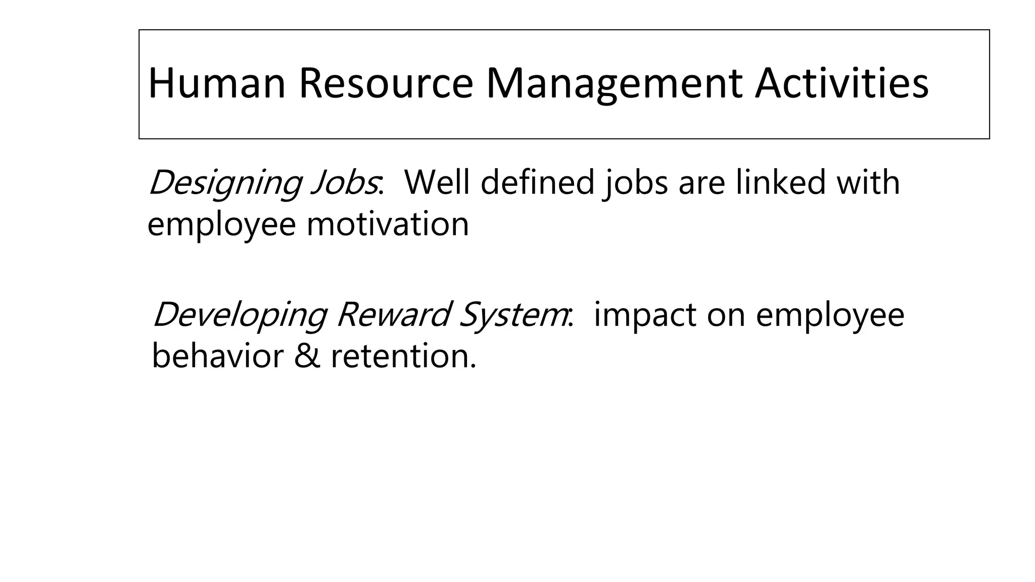 Functional role of personnel management | PPTX