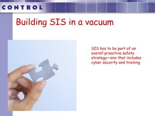 Functional Safety and Security: ICS Cyber Security is Part of ...