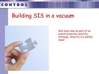 Functional Safety and Security: ICS Cyber Security is Part of ...