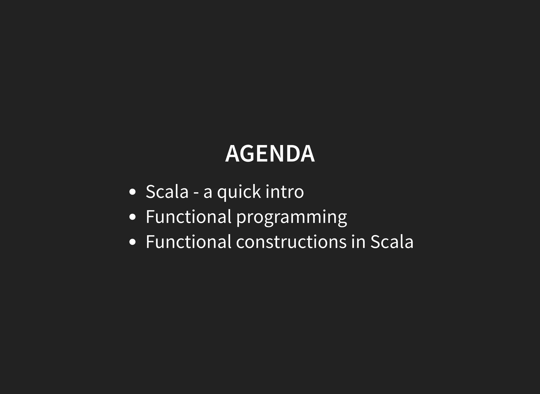Functional Programming In Scala Ppt